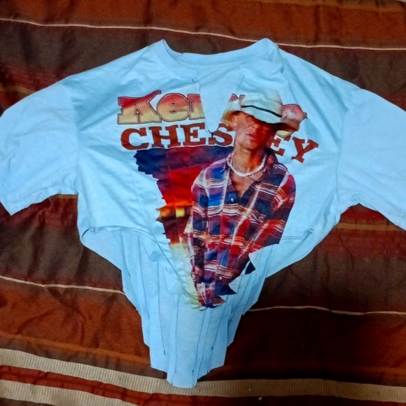 homemade | Tops | Sexy Homemade Kenny Chesney Belly Shirt | Poshmark